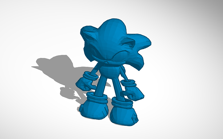 3D design Sonic | Tinkercad