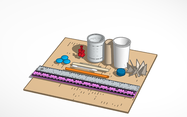 3D design Crafting Materials | Tinkercad