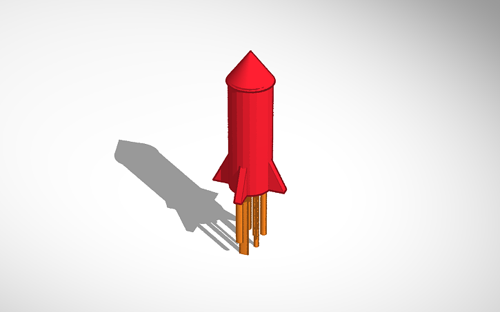 3D design FireWork - Tinkercad