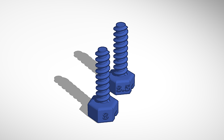 3D design Wooden baby house screw | Tinkercad