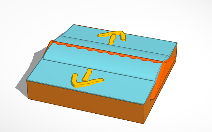 3D design tectonic plates - Tinkercad