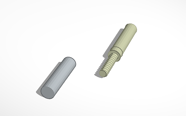 3D design Screws - Tinkercad