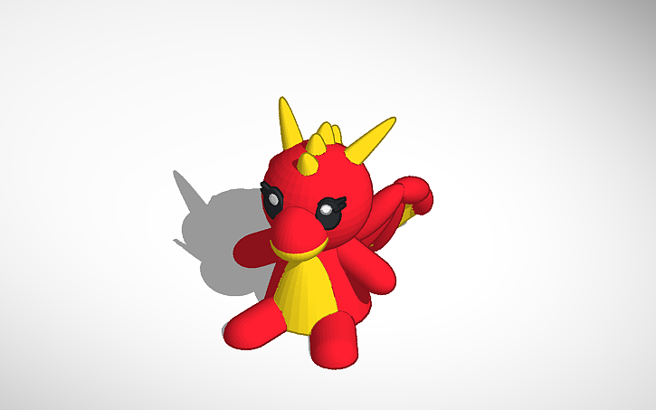 3D design Dragon - Tinkercad