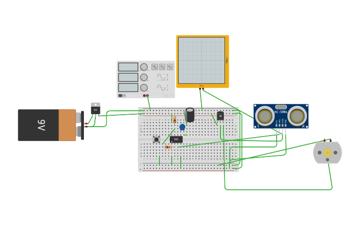 Circuit Design H Bridge Tinkercad