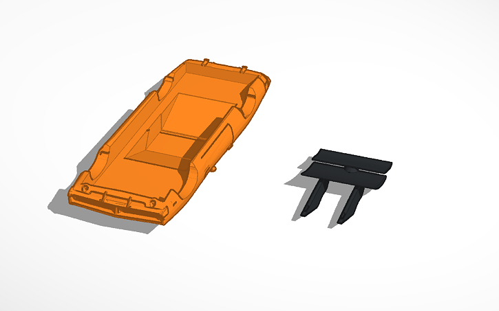 3D design Rc car body - Tinkercad