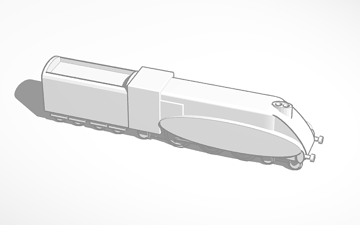 3D design LNER a4 template - Tinkercad