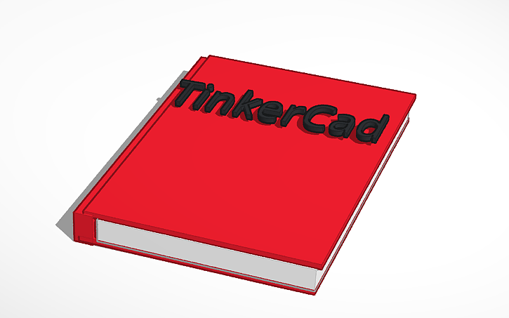 3D design The Book - Tinkercad
