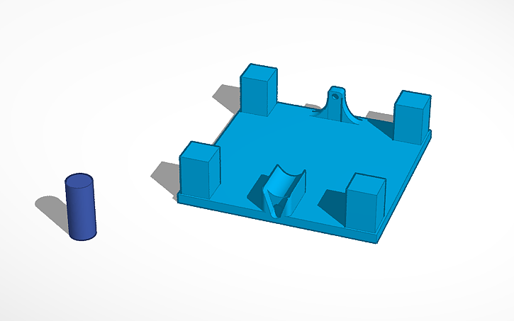 3D design Click Rail wire / Displate | Tinkercad