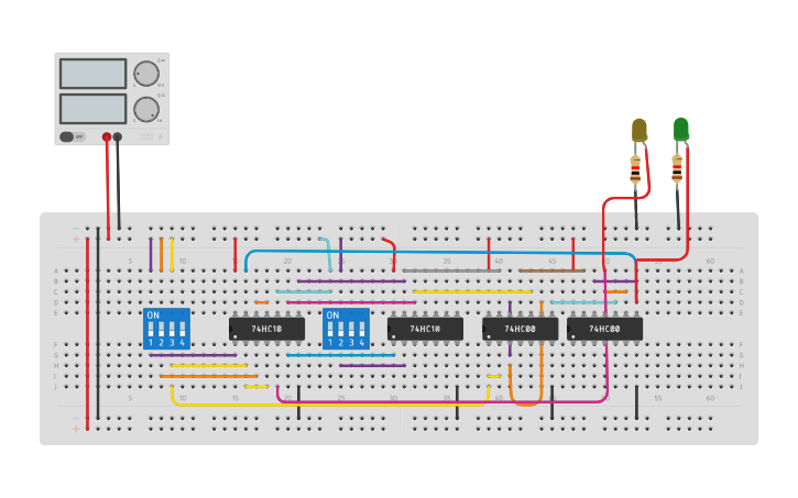 Circuit Design Asynchronous Jk Flip Flop Tinkercad