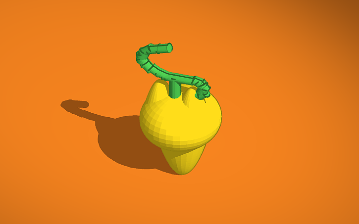 3D design Leopard fruit - Tinkercad
