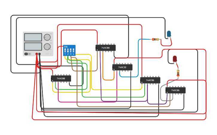 Circuit Design 1 Bit Full Adder Final Exam Tinkercad