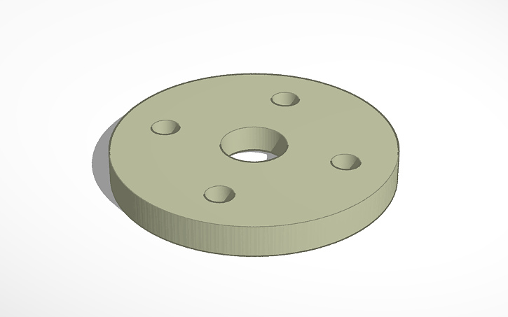 3D design tetrix servo holes (thread through) | Tinkercad