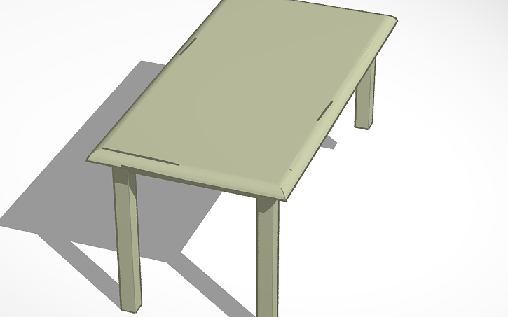 3D design TEC001-Table | Tinkercad