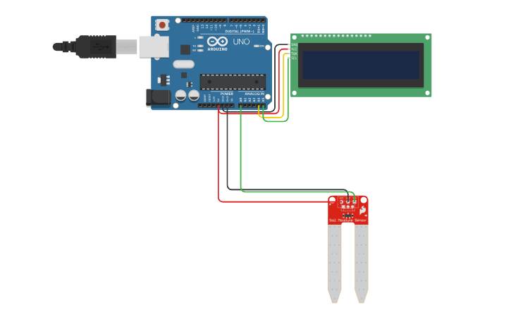 Circuit design JES medidor de pH - Tinkercad
