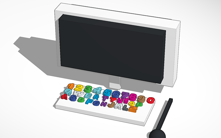 3D design computer | Tinkercad