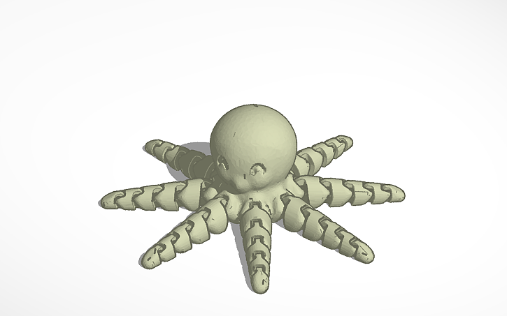 3D design Octopus | Tinkercad