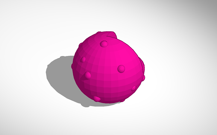 3D design Thomson's Plum Pudding Model - Tinkercad