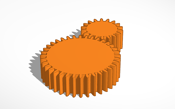 3D design Gear - Tinkercad