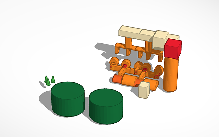 3D design Biomass Design - Tinkercad