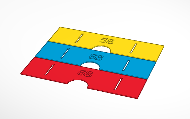 3D design IPD checker OVEI | Tinkercad