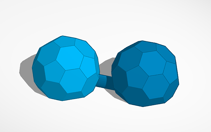 3D design Copy of Aurelia Institute Truncated Icosahedron - Tinkercad