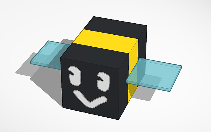 3D design Bee Swarm Simulator - Basic Bee - Tinkercad
