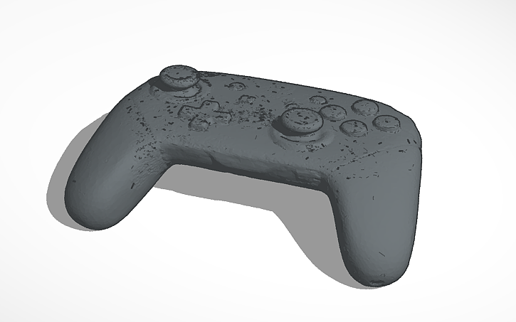 3D design Nintendo Switch Pro Controller - Tinkercad