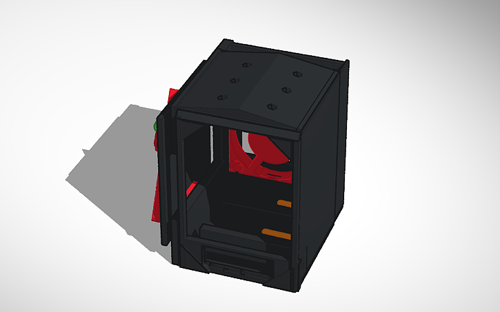 3D design raspberry pi zero w case - Tinkercad