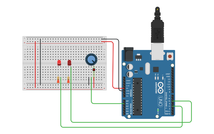 Circuit design Shiny Kasi-Turing | Tinkercad