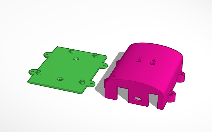 3D design Caja Arduino Uno R3 - Tinkercad