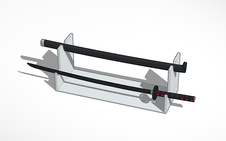 3D design New Tanjiro Sword! COPYIBLE - Tinkercad