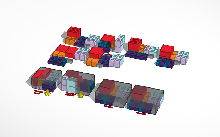 3D design SCIEX boxes (Options 2 & 3) - Tinkercad