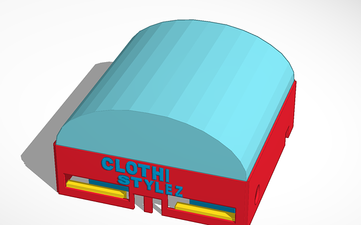 3D design Clothing Stylez - Tinkercad