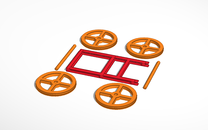 3D design Tech - Elastic Car | Tinkercad