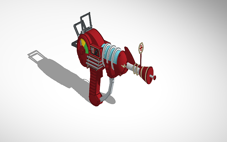 3D design Call of Duty Ray Gun - Tinkercad