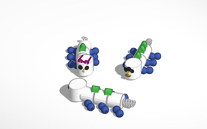 3D design Reebop Modeling Lab 1 - Tinkercad