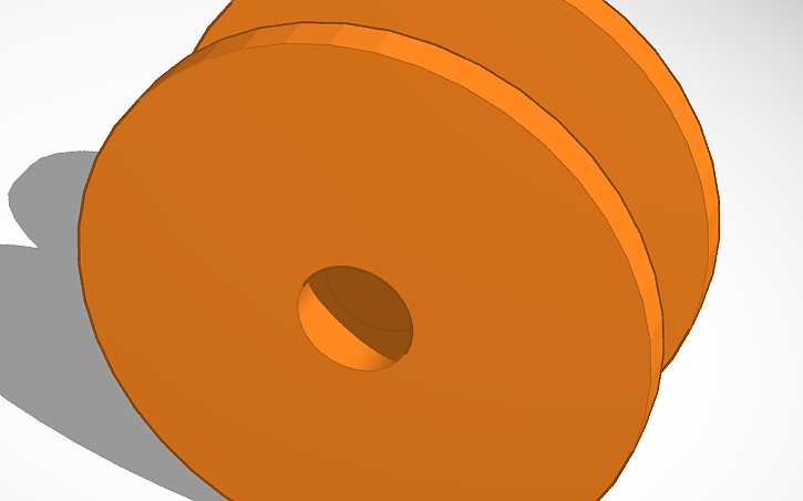 3D design Pulley - Tinkercad