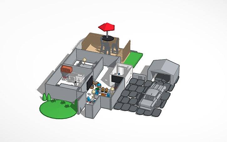 3D design house - Tinkercad