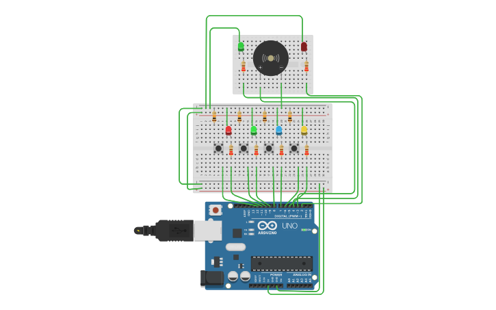 Circuit design Super Waasa - Tinkercad