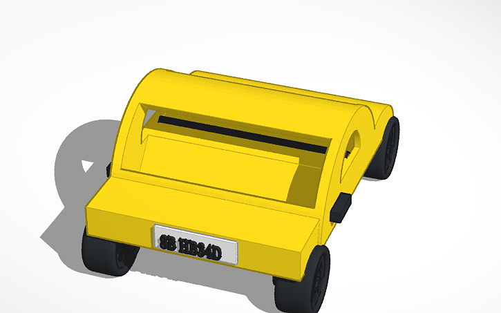 3D design vehicle project - Tinkercad