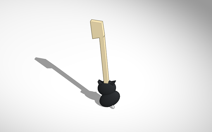 3D design Guitar - Tinkercad