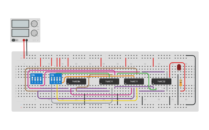 Circuit design multiplexer | Tinkercad