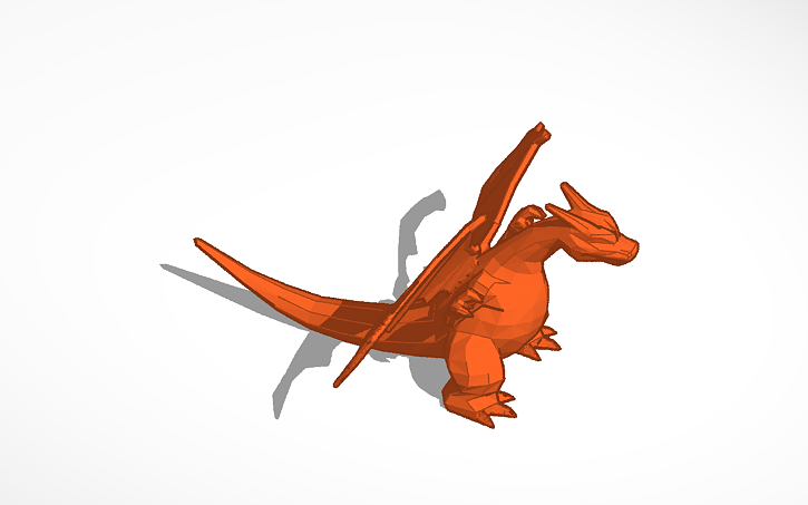 3D design Charizard - Tinkercad
