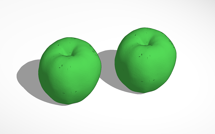 3D design Mela vuota - Tinkercad