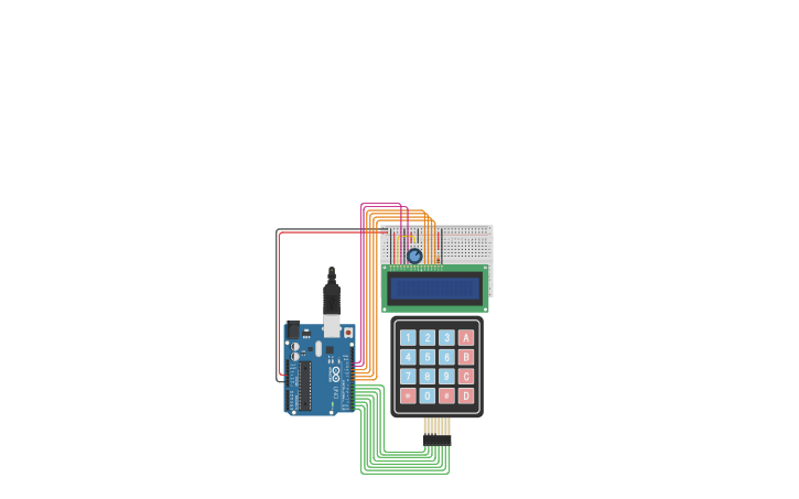 Circuit design Assessment 2: Arduino Calculator - Tinkercad