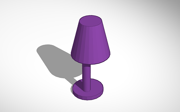 3d Design Lamp Tinkercad