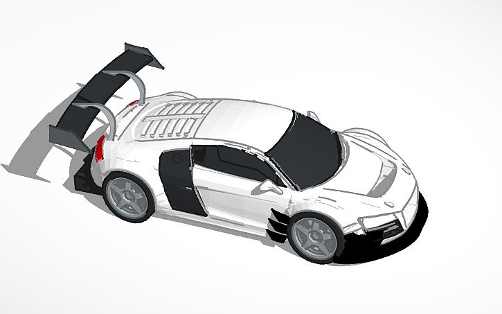 3D design audi r8 drifter - Tinkercad