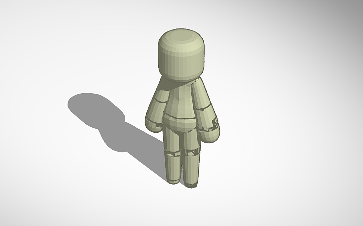 3D design Roblox Chiby Avatar - Tinkercad
