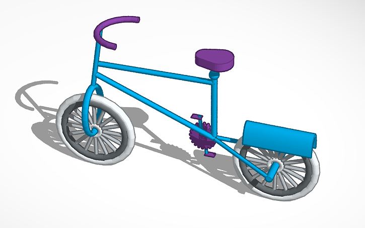 3D design Bicycle - Tinkercad