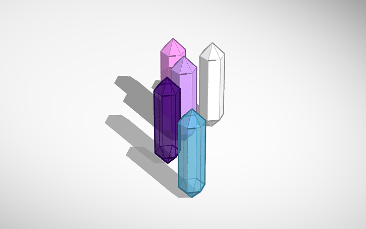 3D design Hexagonal Prism - Tinkercad